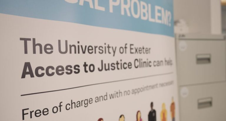 Prestigious honour for the University of Exeter’s Community Law Clinic ...