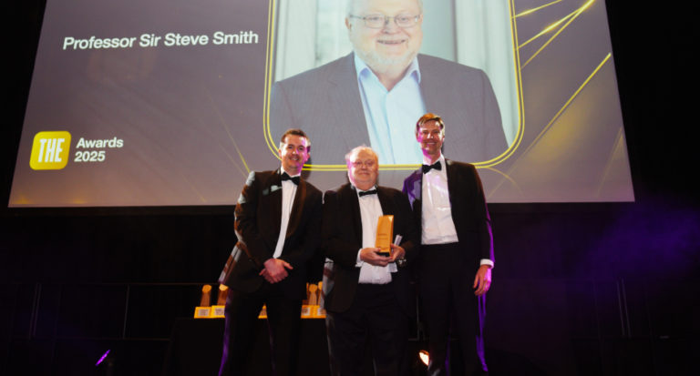 Professor Sir Steve Smith honoured with lifetime achievement award by ...